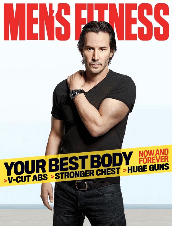 VJBrendan.com: 'Men's Fitness' Cover Boy: Keanu Reeves