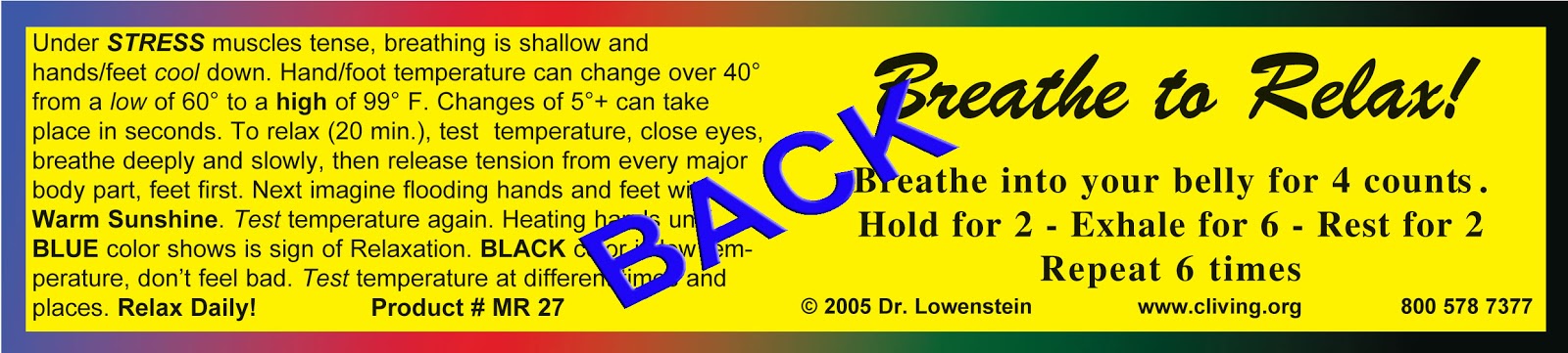 Stress, Anxiety, Biofeedback, Relaxation Skills: Stress Ruler or Mood ...