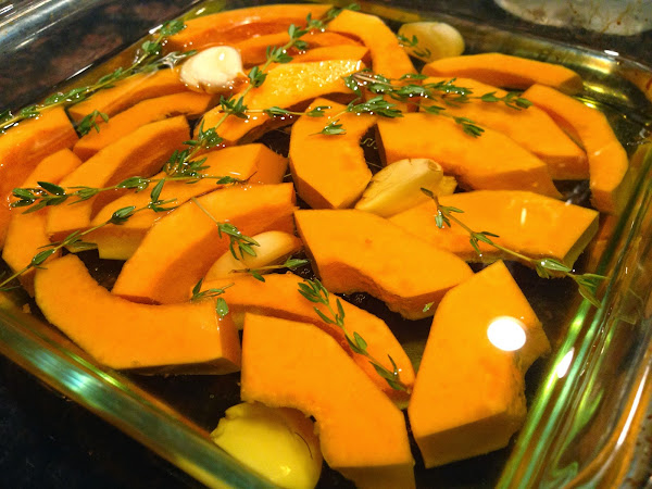 Forks and Forties: 52WoC Week 23: Confit - Butternut Squash Confit Mash