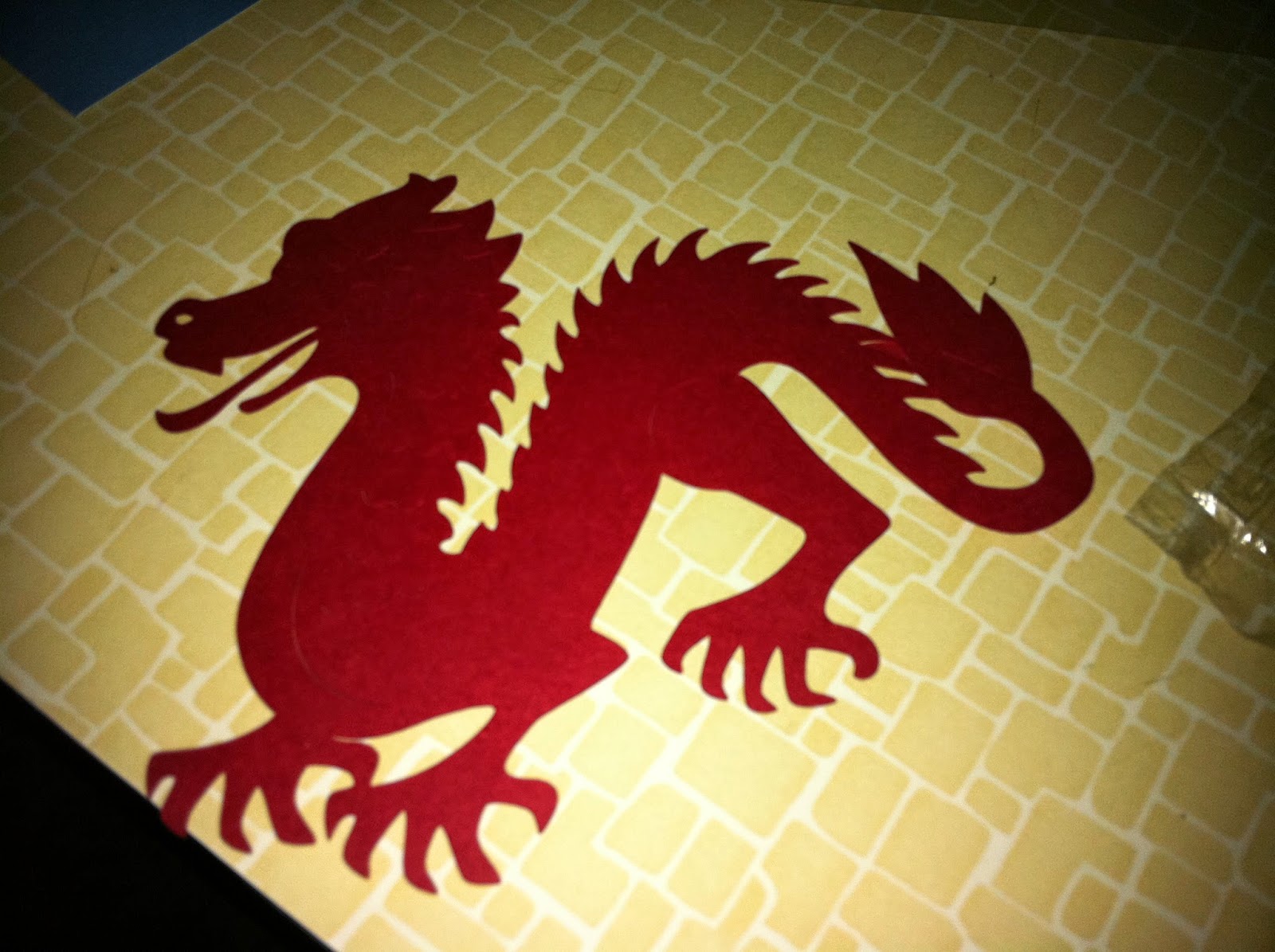Dragon Cricut Cut