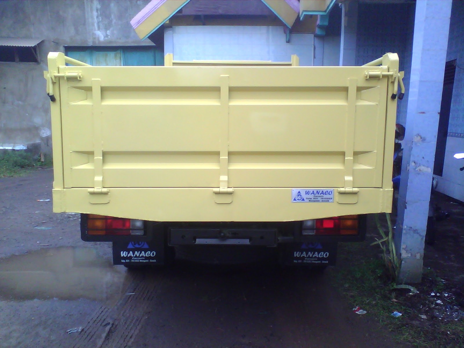 WANACO caroserie: Truk Bak Besi Drop Side