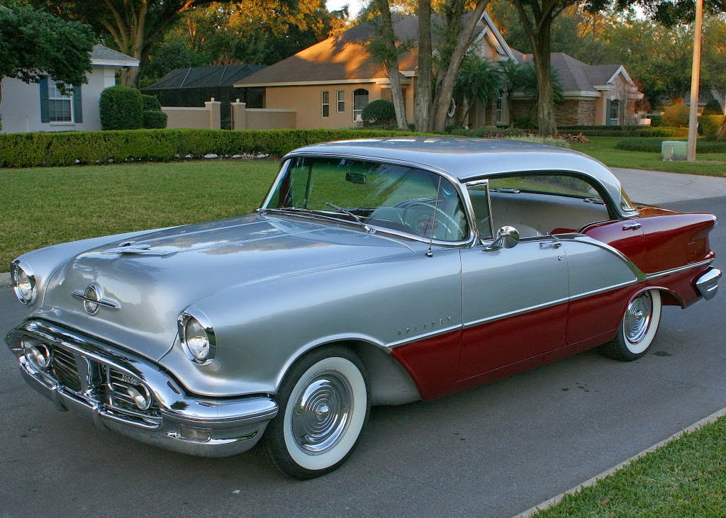 All American Classic Cars: 1956 Oldsmobile Super 88 4-Door Holiday ...