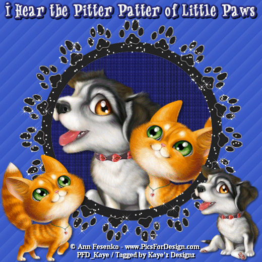 Designz by Sharon: Pitter Patter