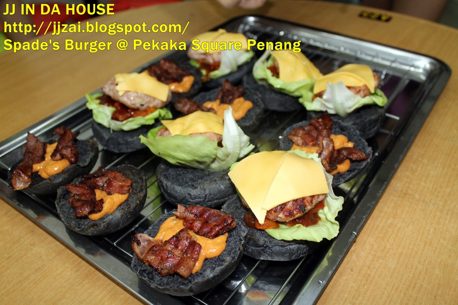 JJ IN DA HOUSE: Spade's Burger @ Pekaka Square Penang