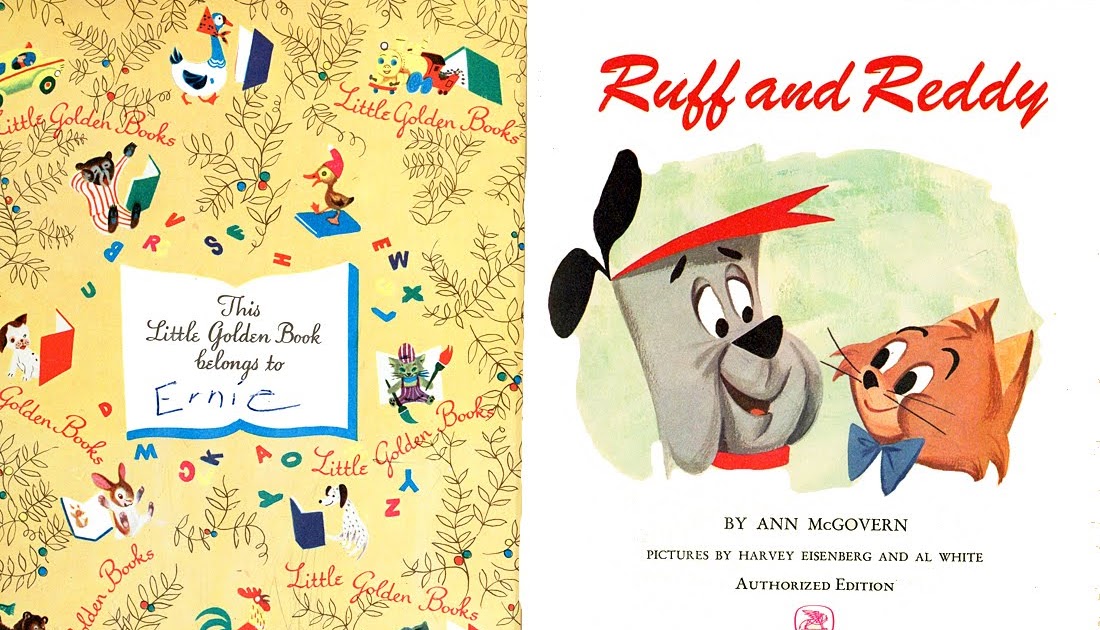 The Big Blog of Kids’ Comics!: Little Golden Book - Ruff and Reddy!