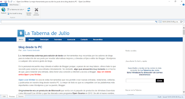 Open Live Writer: La mejor herramienta para escribir los posts de tu ...