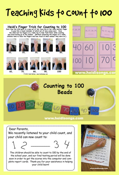 Teaching Kids to Count to 100
