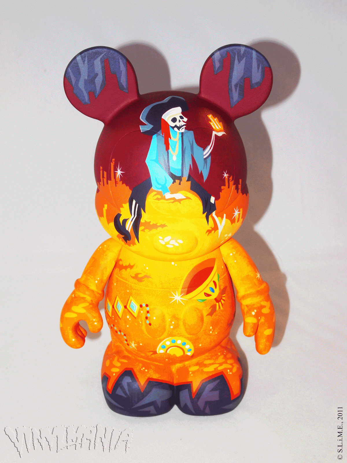 VinylMania: Pirates of the Caribbean Inspired 9" Custom Vinylmation