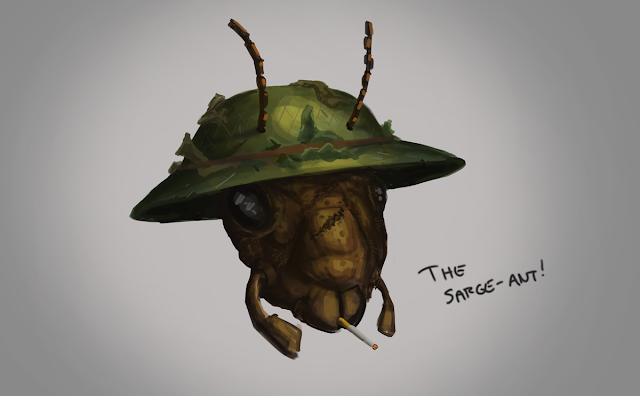 Sebastian Kings Art: Army Ant