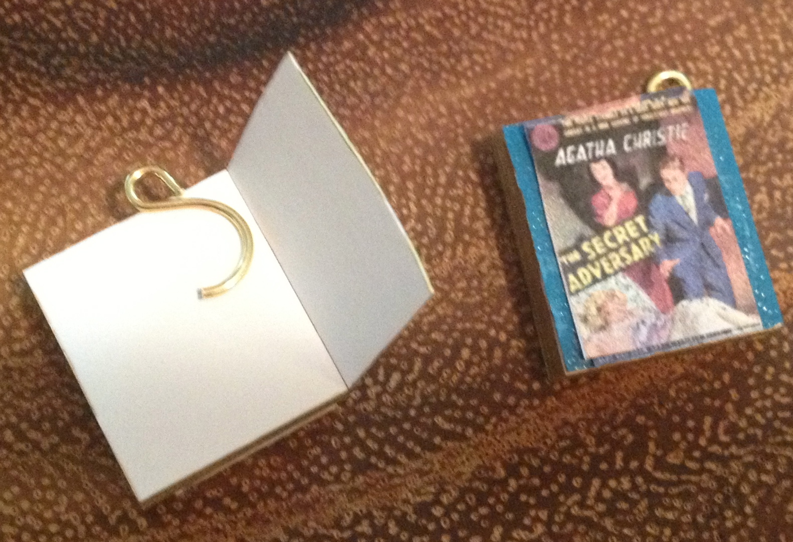 Mystery Playground: DIY Book Earrings