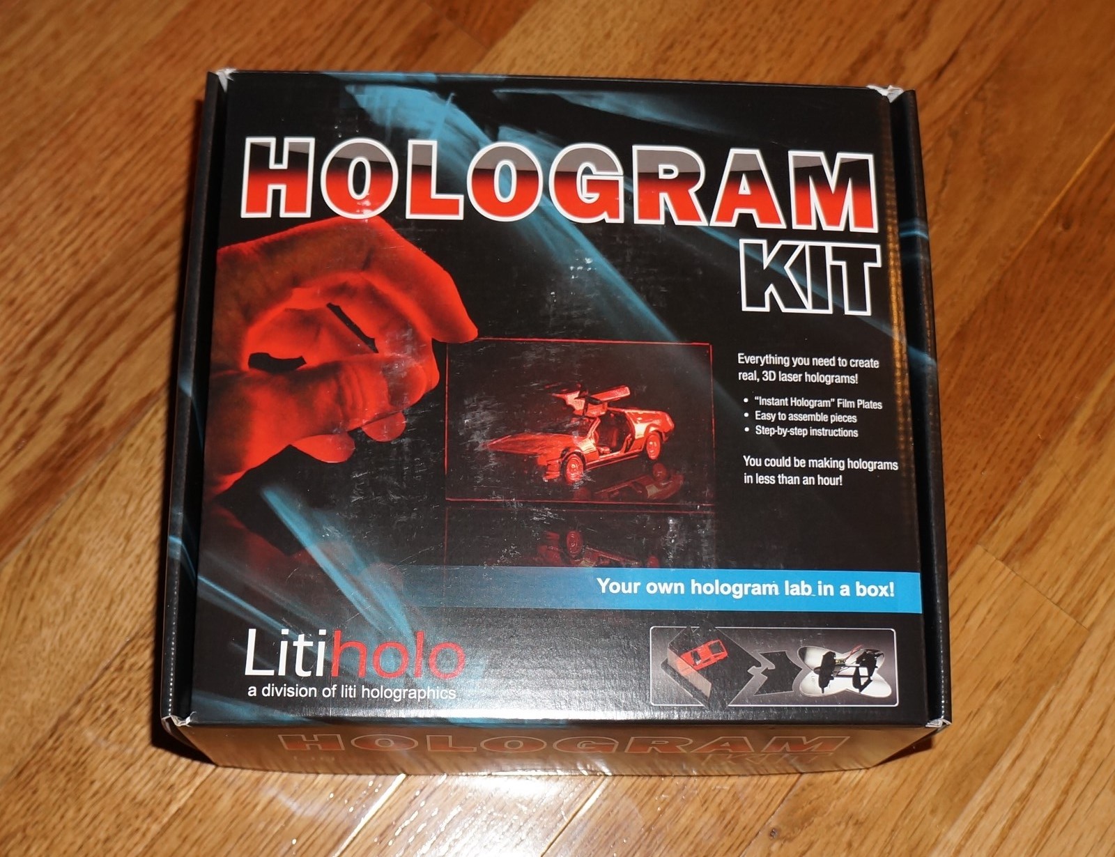 Evan and Lauren's Cool Blog: 12/17/15: Litiholo Holograph Kit Review