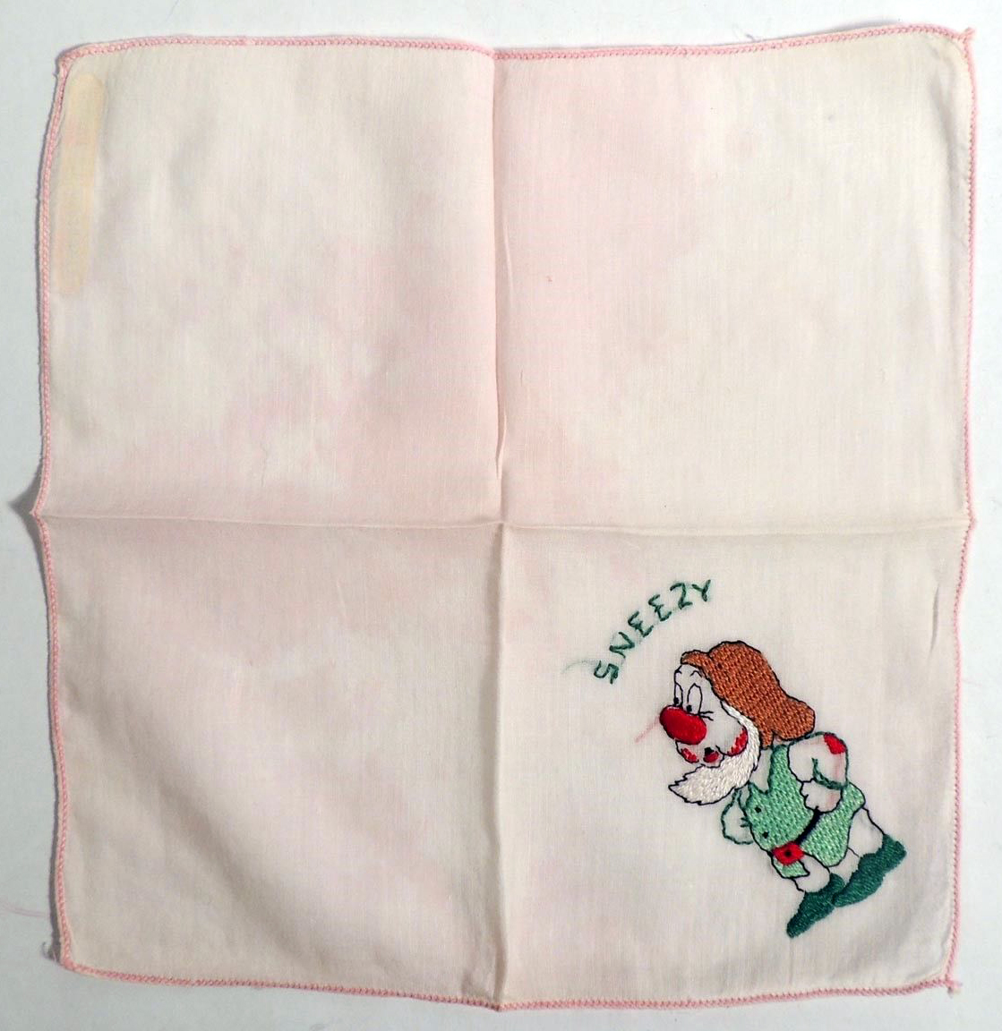 Filmic Light - Snow White Archive: 1938 Embroidered Hanky Boxed Sets by ...