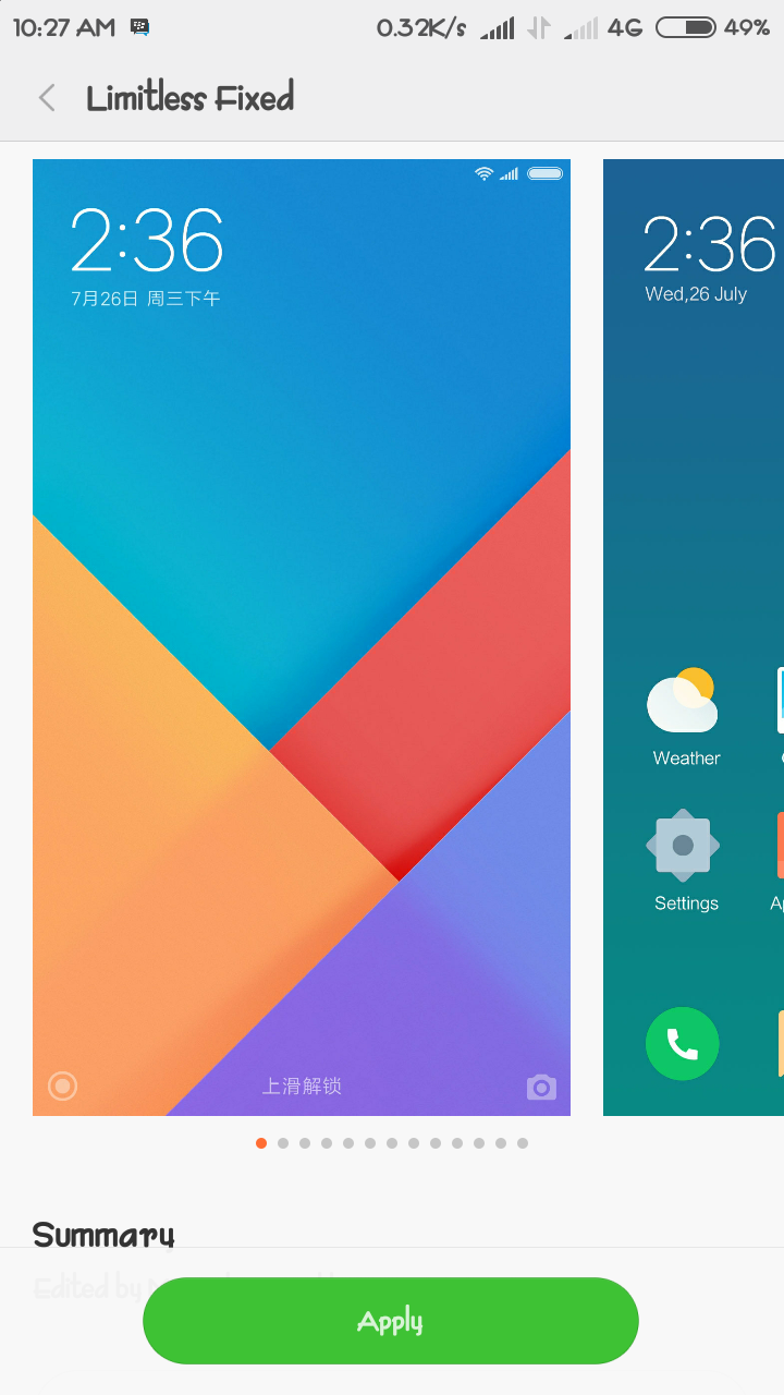 Kumpulan Tema (Theme) Untuk Handphone Xiaomi (.mtz) (Part 1) - DodySoft