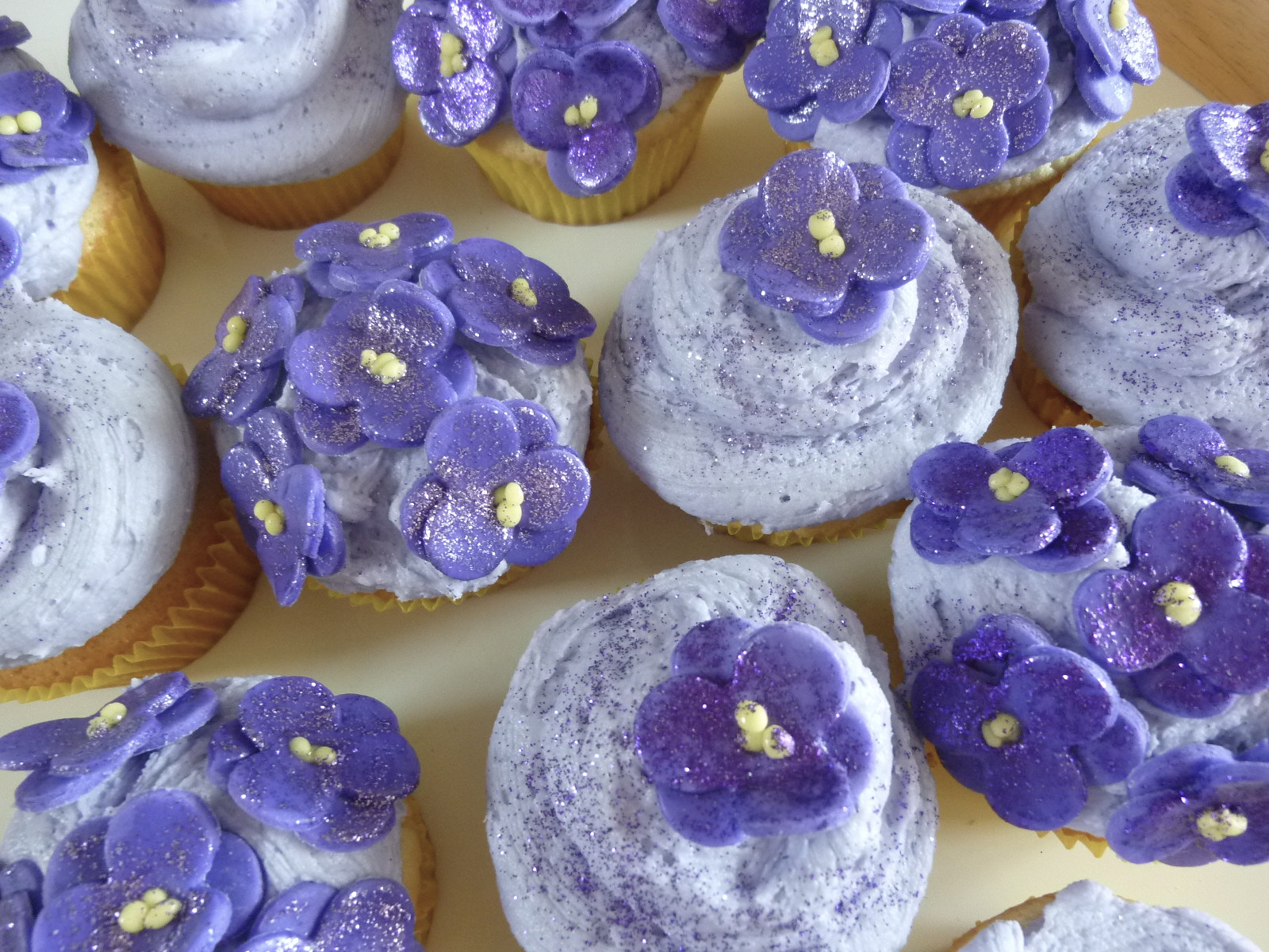 Violet White Velvet Cupcakes – Diary of a Mad Hausfrau
