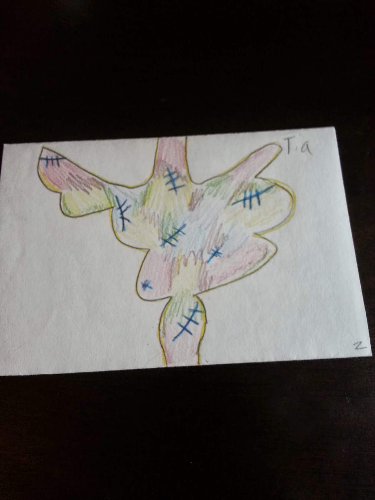 Mixed Up Monster - Easy and Fun Halloween Art!