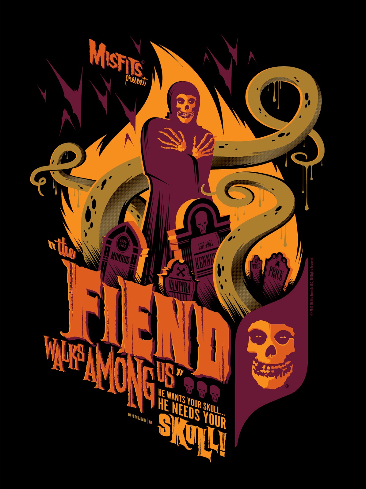 INSIDE THE ROCK POSTER FRAME BLOG: World Premier Exclusive The Misfits ...