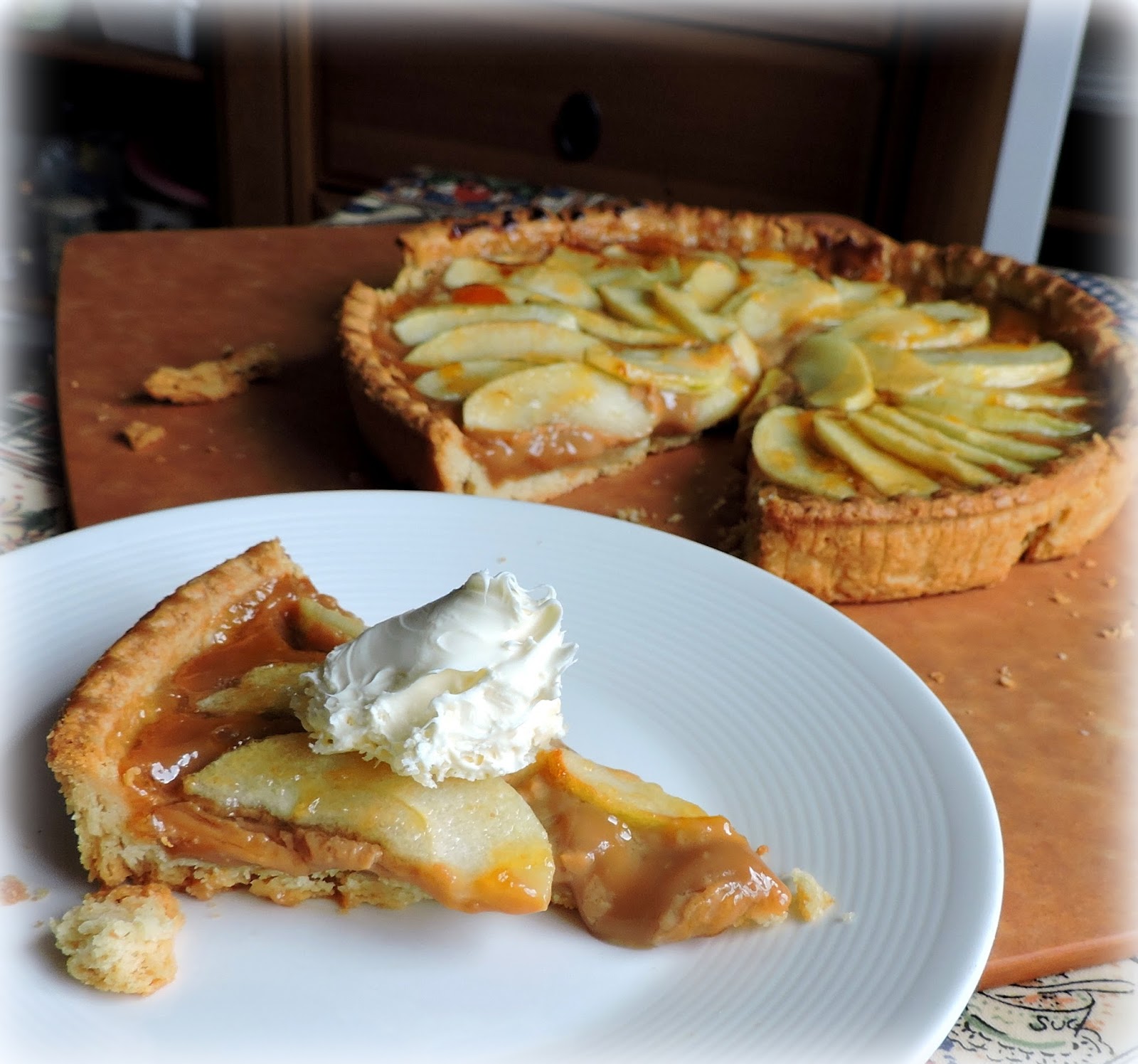 Toffee Apple Tart | The English Kitchen