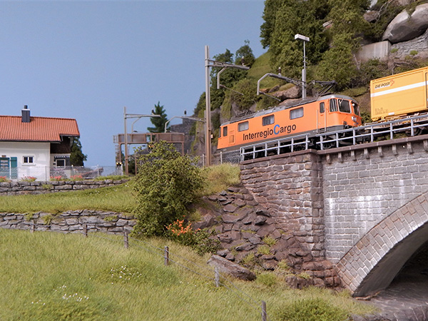 Zugkraft Stucki: Kundenanlage von Heinz Muheim