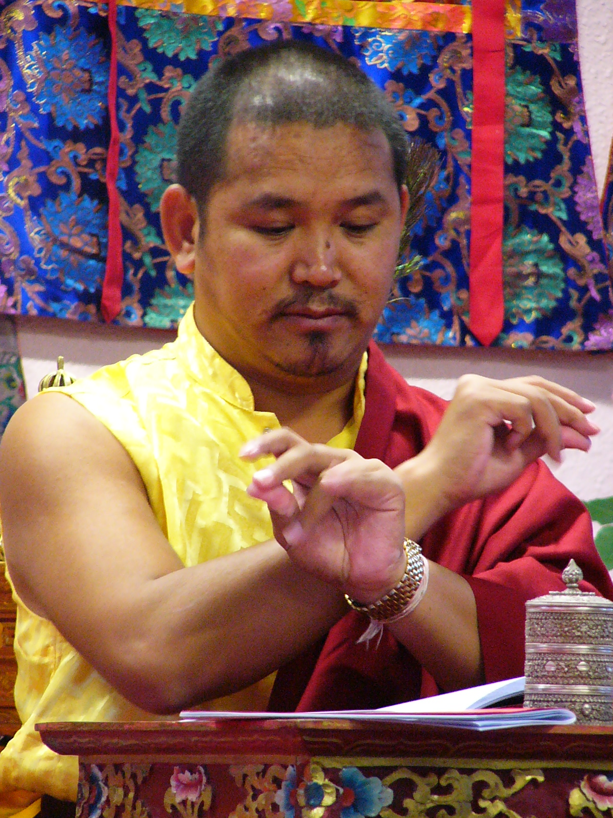 Miroir du Dharma: Enseignement sur les phases de visualisation (Kyerim ...