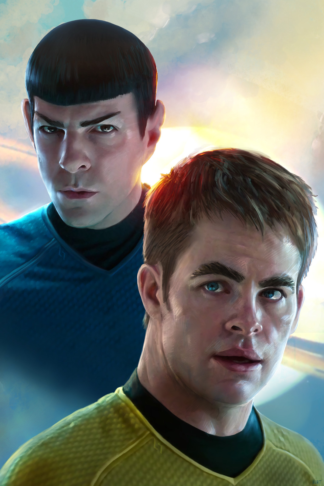 Weapon of Mass CreationAndrew Hunt's Art!: Star Trek - Kirk and Spock