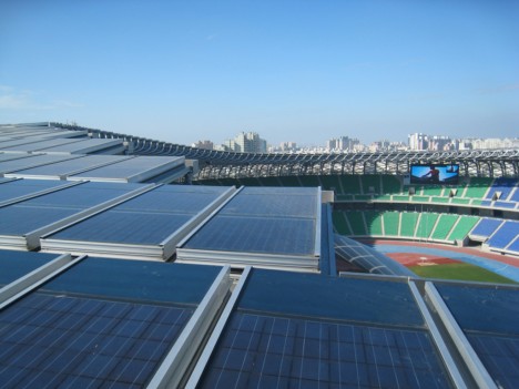 WORLD'S FIRST SOLAR POWERED STADIUM IN TAIWAN ~ Think Like Thinking
