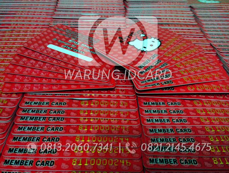 CETAK ID CARD MURAH BANDUNG ( EMBOSS, GLITTER, MAGNETIC CARD ...
