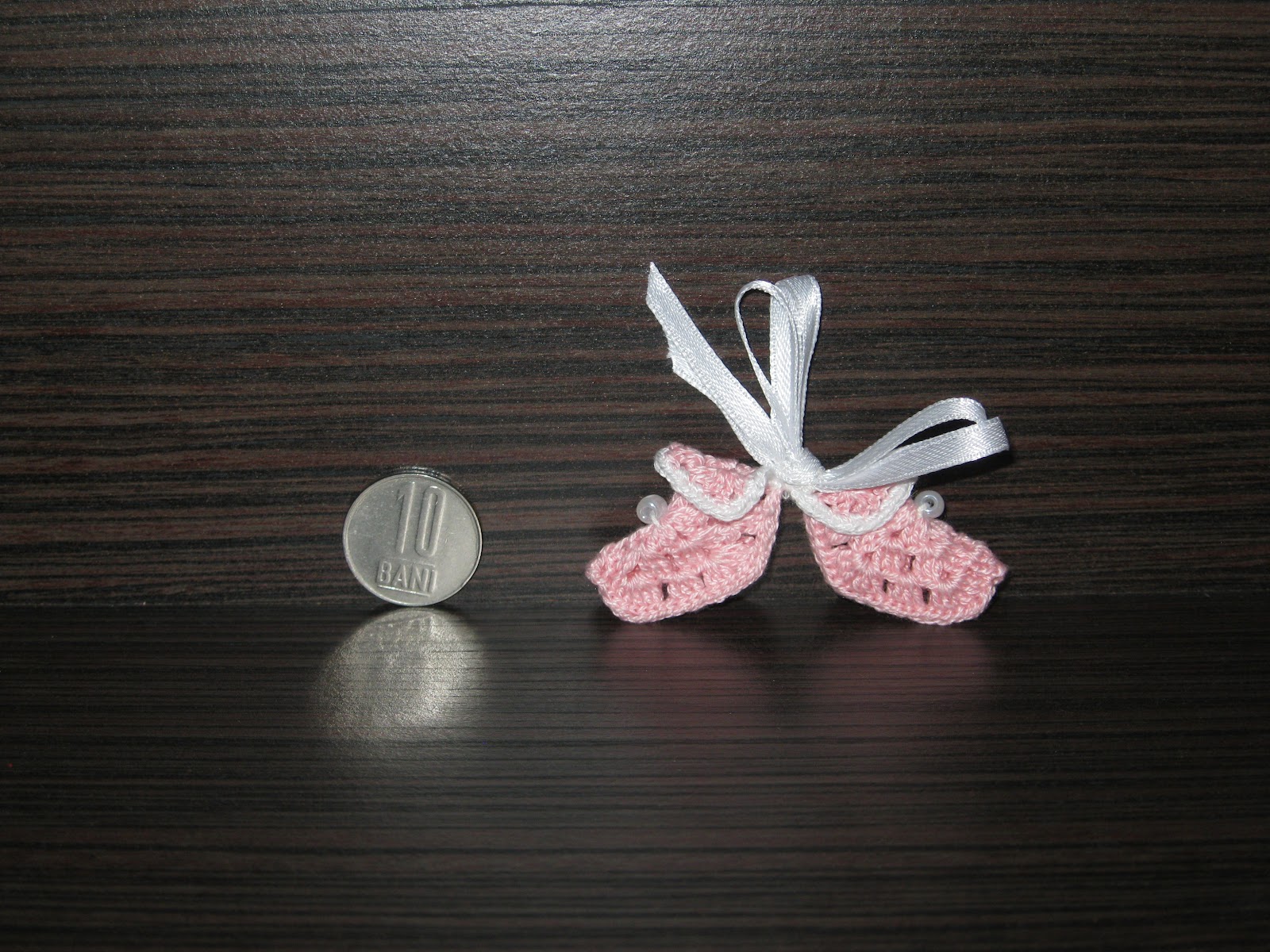 Produse Handmade: marturii botez crosetate