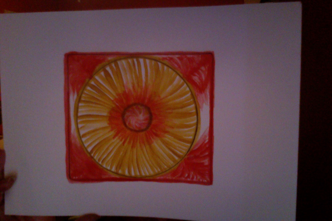 ELIAKIM Golden Disk Painting eliakim-golden-disk-painting