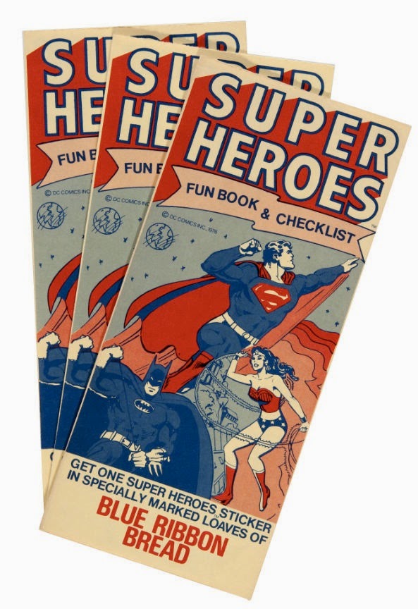 Pop Culture Safari!: Vintage DC Comics superheroes stickers from Blue ...