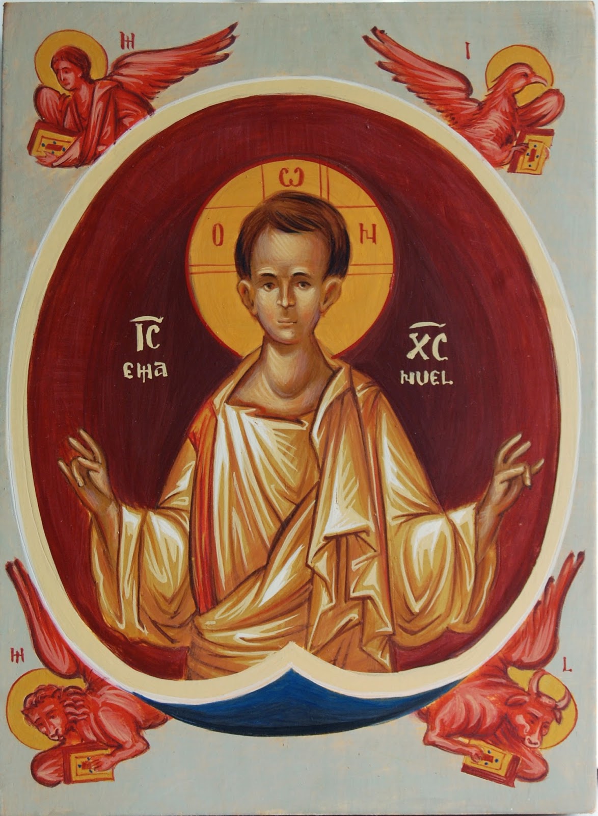 ICOANE PICTATE: Iisus Hristos - Emanuel