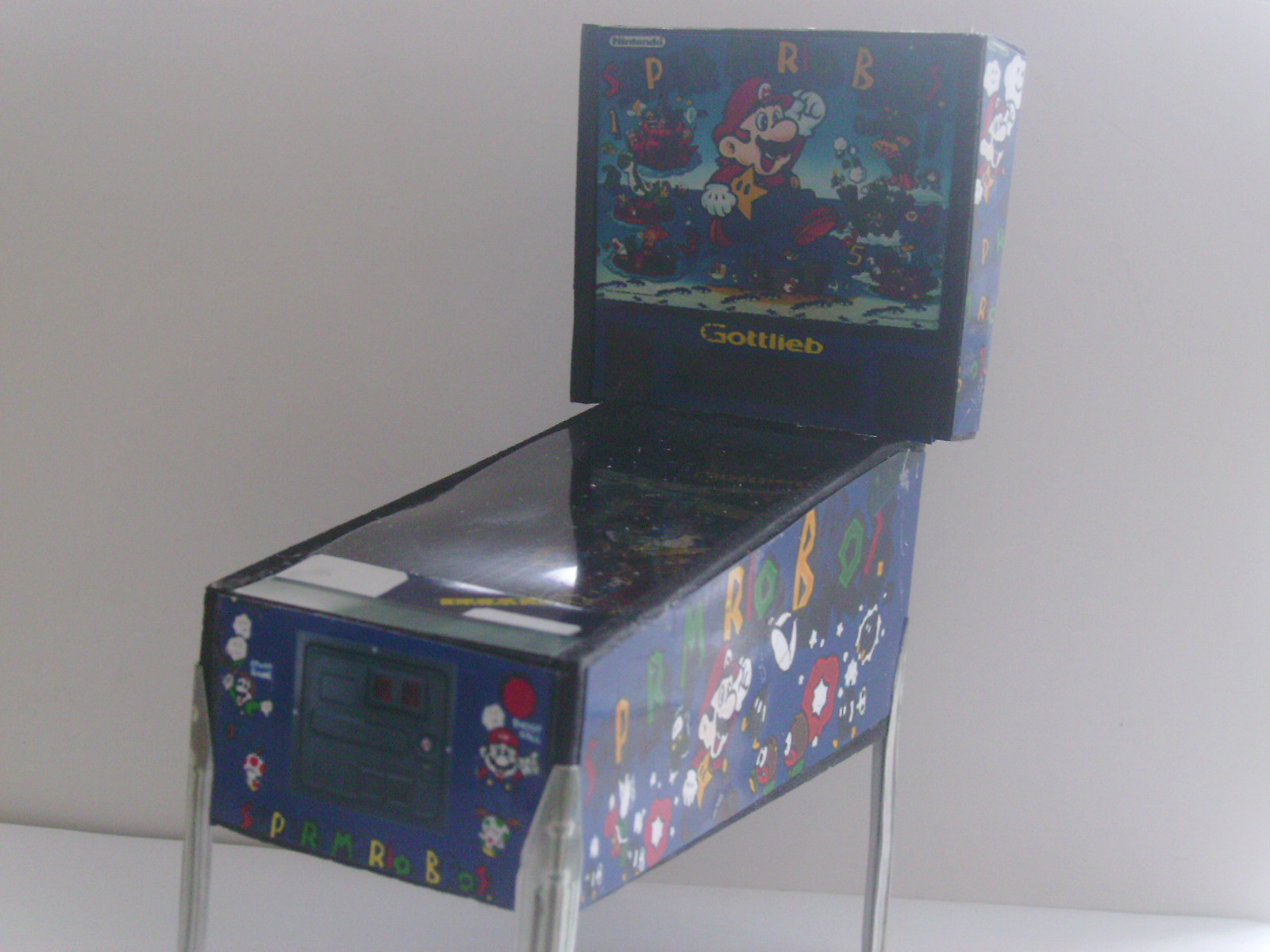 Retro Heart: MARIO BROTHERS PINBALL - Scale Pinball Model