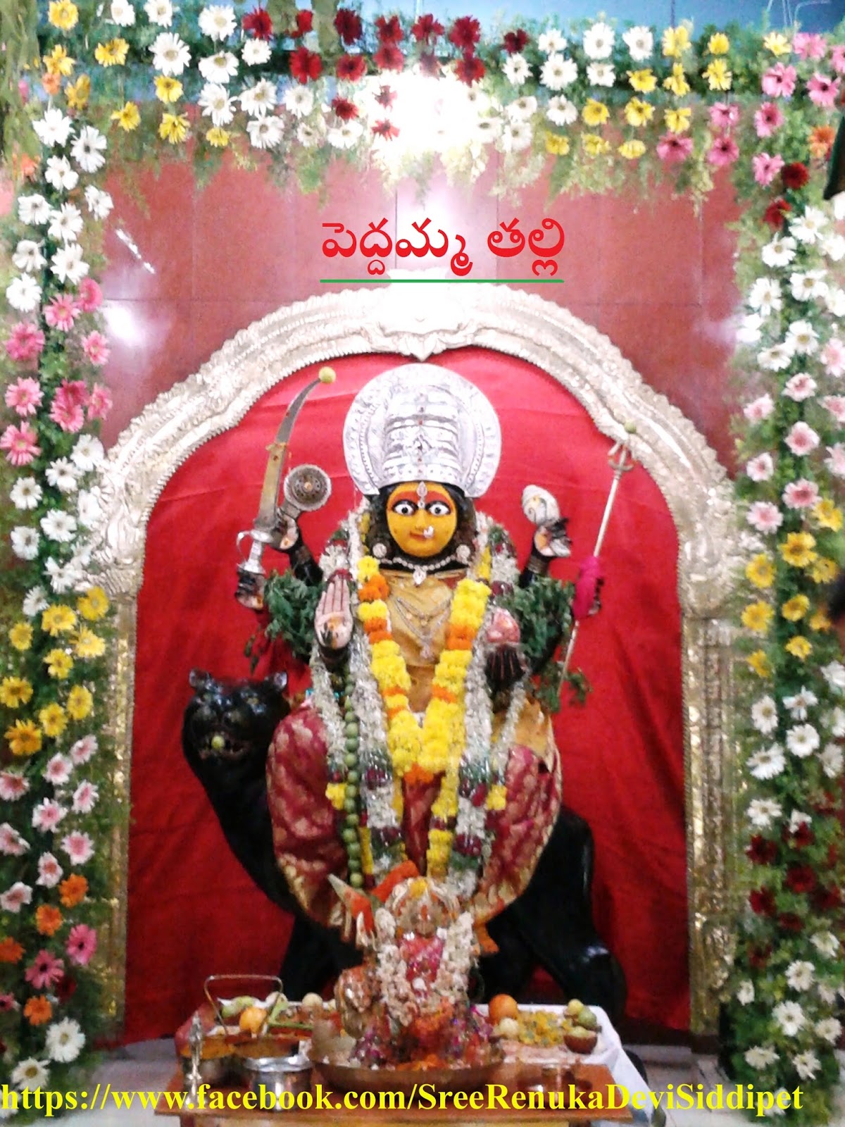 RENUKA YELLAMMA SIDDIPET: Peddamma Thalli Siddipet