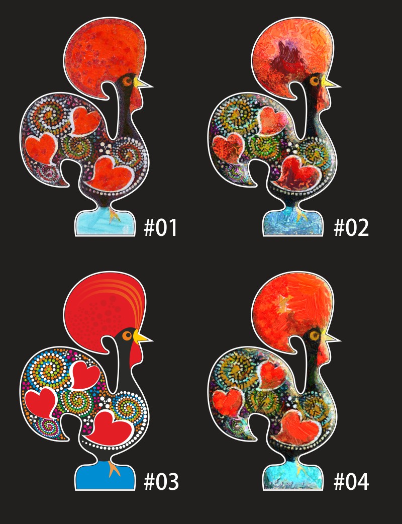 Sofia ARTpuzzles: Portguese Good Luck Rooster