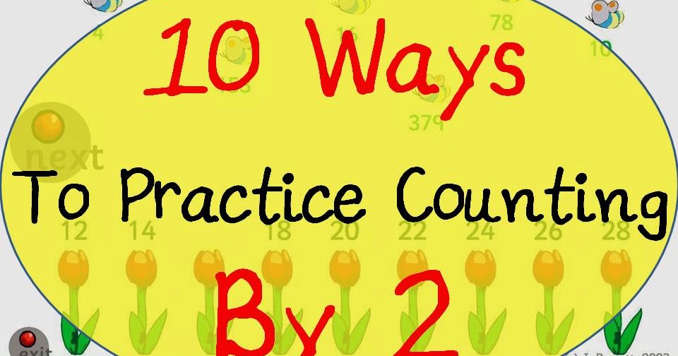 The Elementary Math Maniac: 10 Ways to Work on Counting by 2