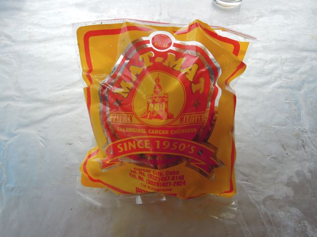 In Pinay's Tummy: PASALUBONG FROM CEBU: MAT MAT CHICHARON