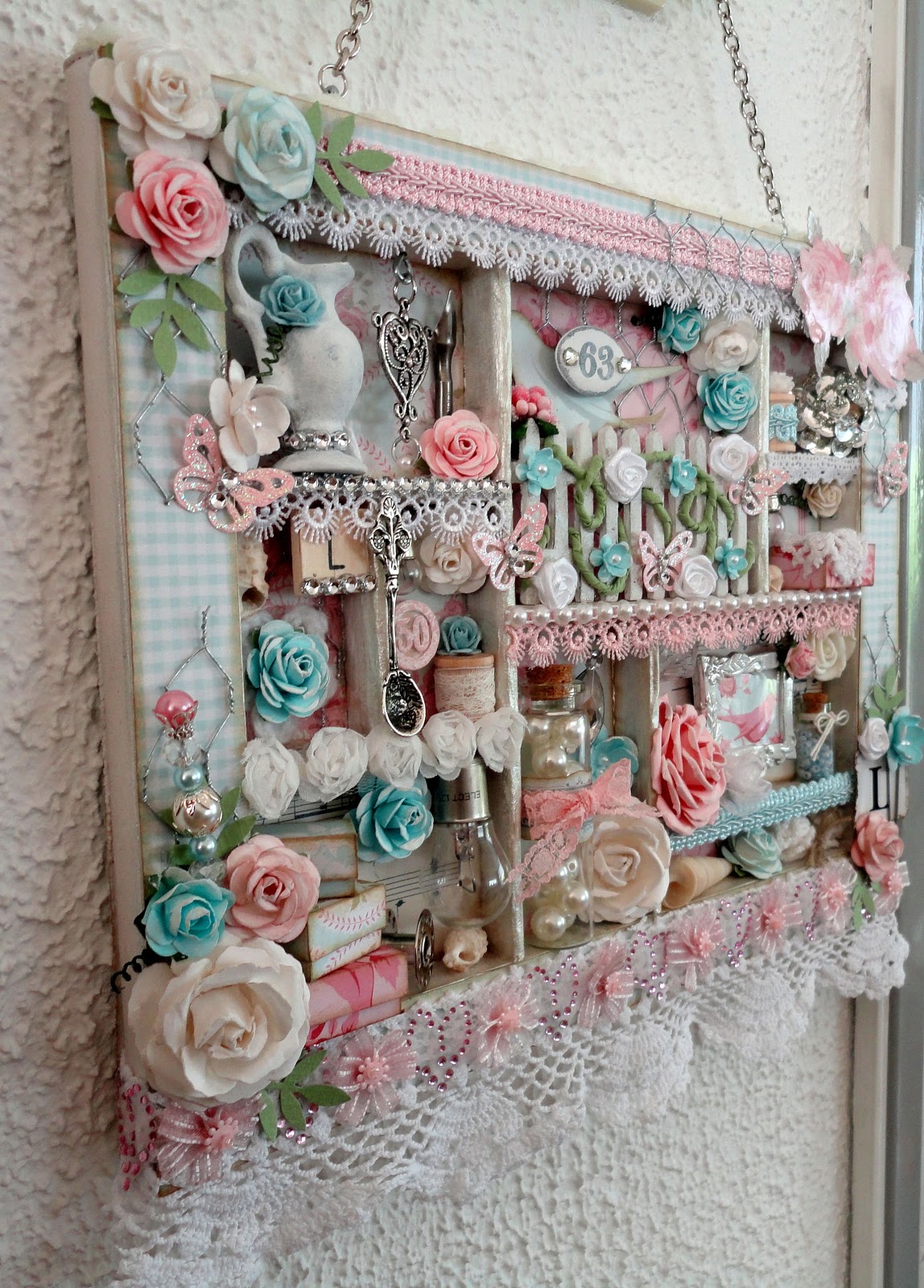 ♥My Passion for Paper♥: Shabby Chic Configuration Box