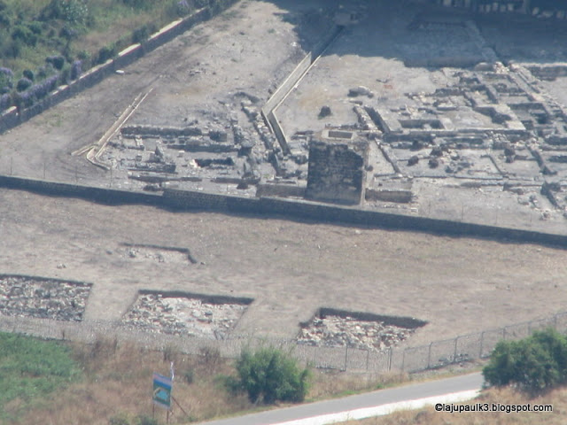 THROUGH THE LAND OF ISRAEL III: Magdala from Arbel Cliffs. Magdala is ...