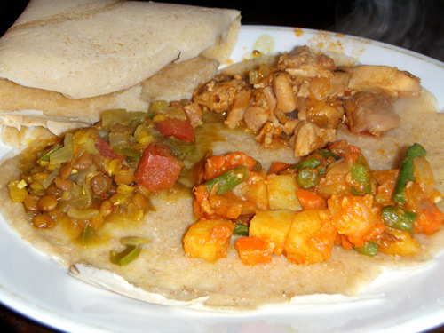 Ethiopian Cooking Night: Appetizer, Ayib Be Gomen