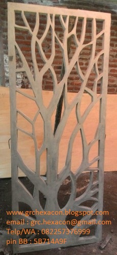 GRC HEXACON INDONESIA : Krawangan GRC Floral Motif Ranting Pohon ...