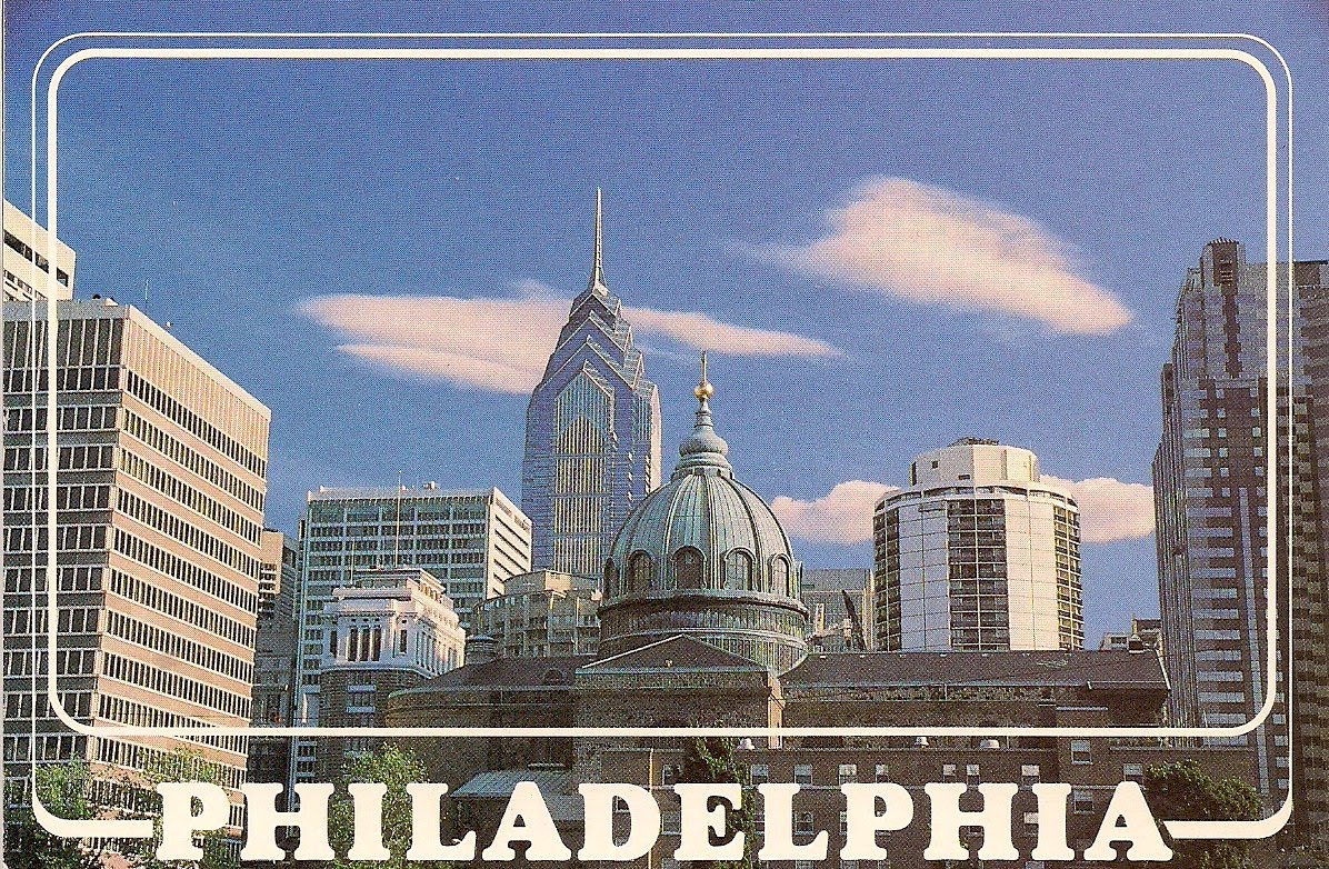 Travels with postcards around the world: PHILADELPHIA