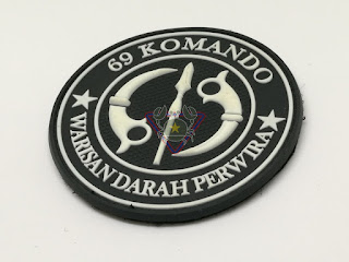 KedaiLoreng: Patch PVC Custom 2 - VAT69 KOMANDO