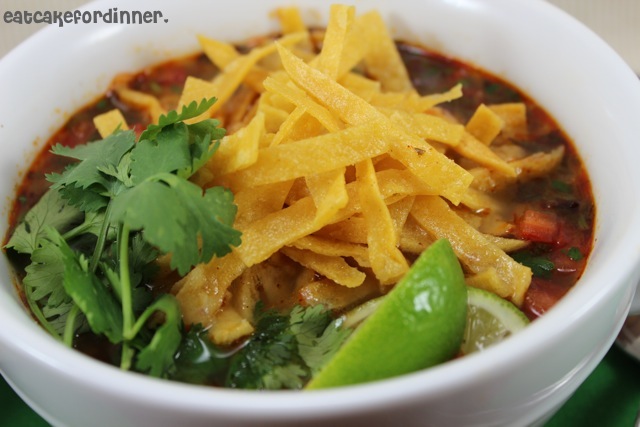 Eat Cake For Dinner: Copycat Cafe Rio Tortilla Soup