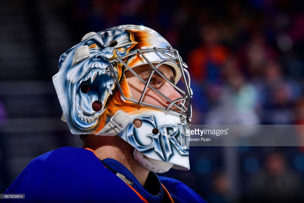 I Love Goalies!: Thomas Greiss 2016-17 Mask