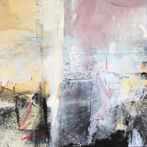 Joan Fullerton Paintings: Contemporary Abstract Painting "Emerging" by ...