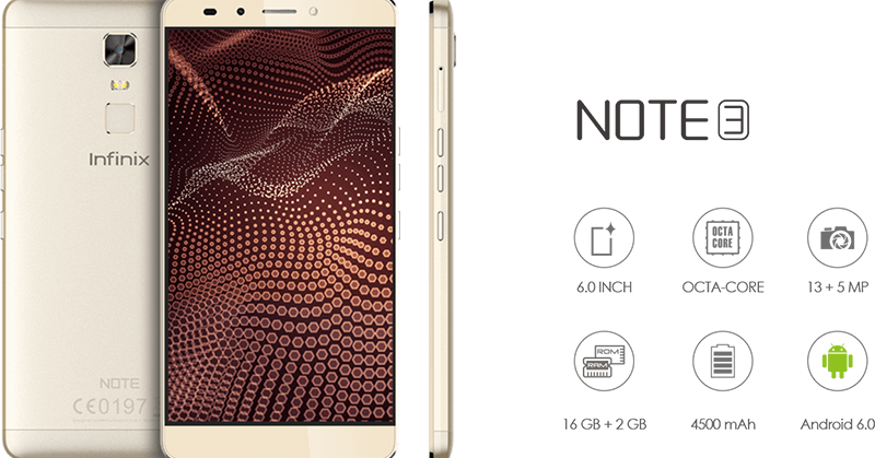 Infinix Note 3 With 2 GB RAM Silently Arrived In PH, Price Starts At ...