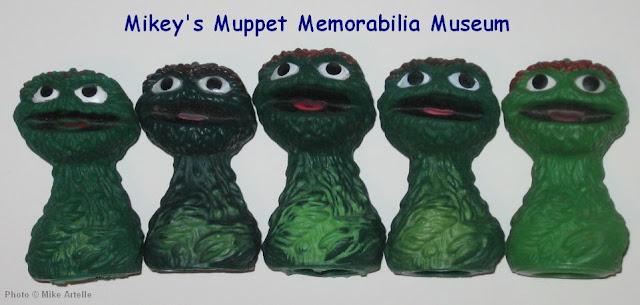 Mikey's Muppet Memorabilia Museum: Sesame Street Finger Puppets: 1971 ...