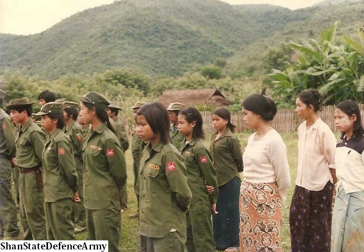 SHAN STATE ARMY REVOLUTION PHOTOS ~ SAI SENG SERK