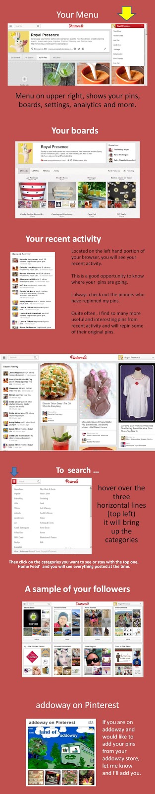 The Addoway Blogs: The New Pinterest Layout
