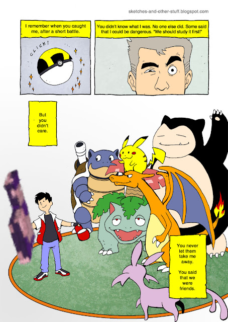 Pokemon- Page 02 ~ Sketches and other stuff