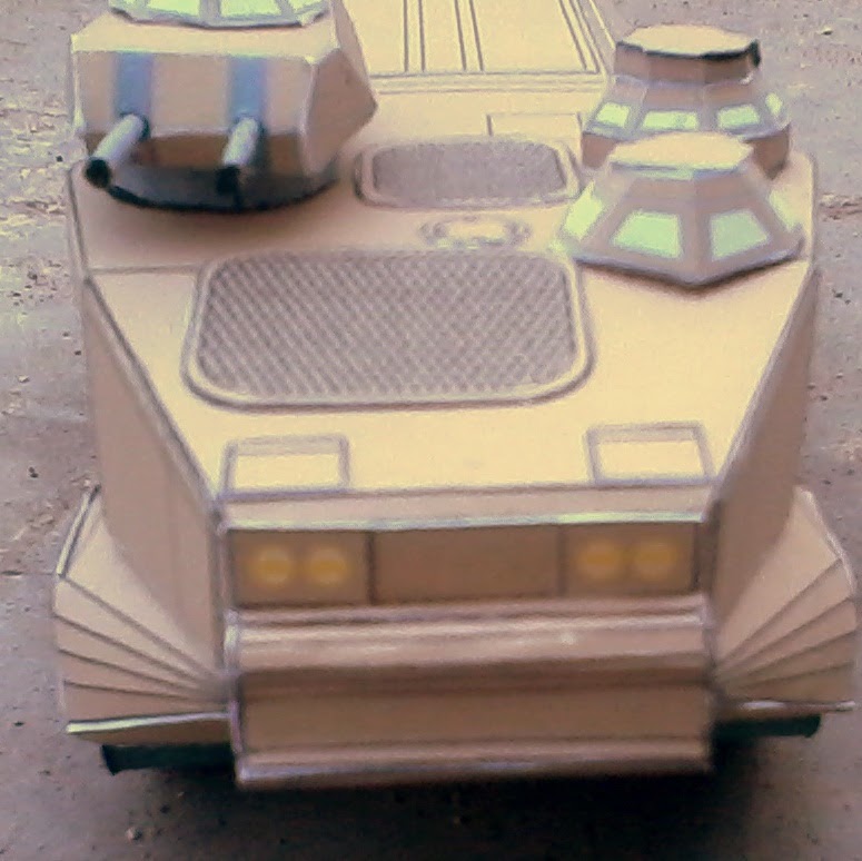 AAV ( Assault Amphibious Vehicle ) Paper Model